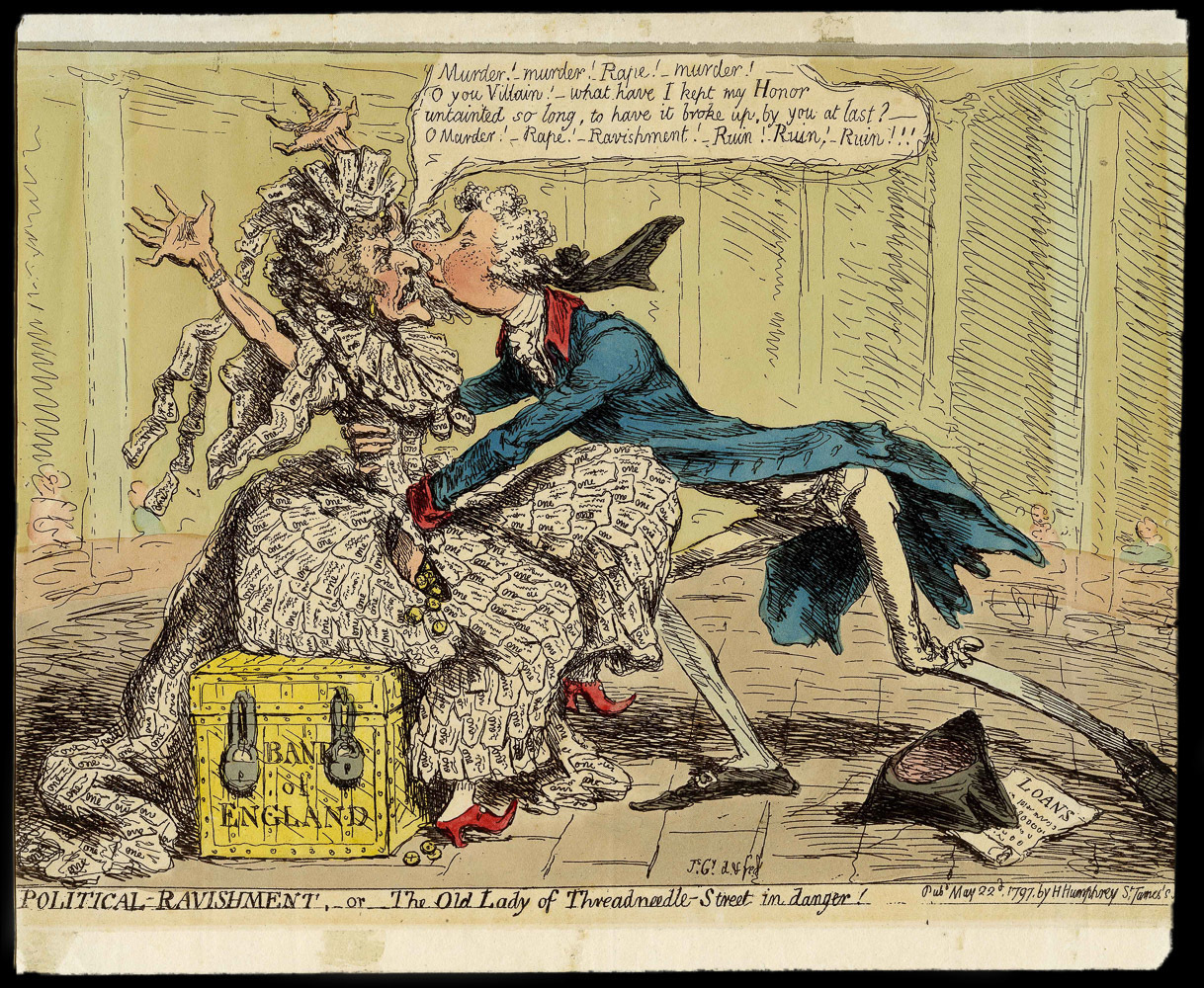 LBMA | Political-ravishment, or the Old Lady of Threadneedle Street in ...